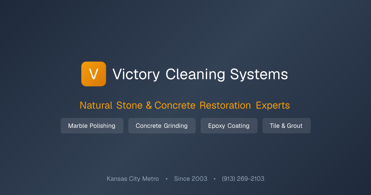 Victory Cleaning Systems | Stone, Tile & Concrete Care in Kansas City